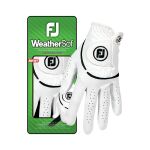 Footjoy FJ WeatherSof LRH - naisten golfhanska (valkoinen) | Budget Sport
